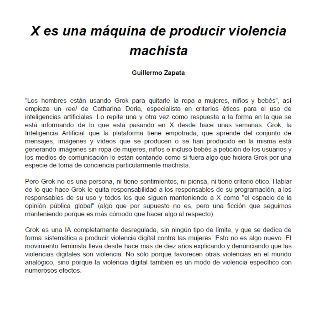 Corrección y modelos para preparar la PAU (modelo 2026): «X es una ...